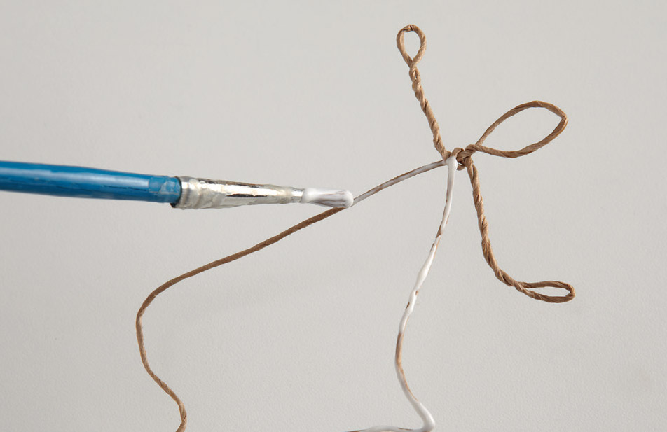 Fil de papier kraft armé : créez facilement des décos DIY tendance