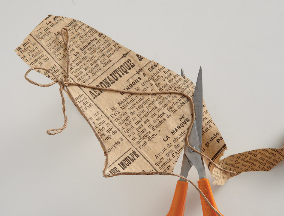 Fil de papier kraft armé : créez facilement des décos DIY tendance