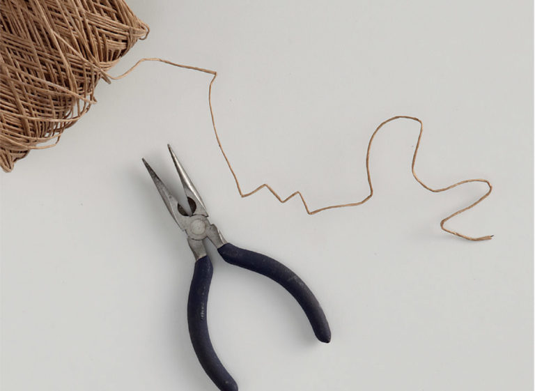 Fil de papier kraft armé : créez facilement des décos DIY tendance