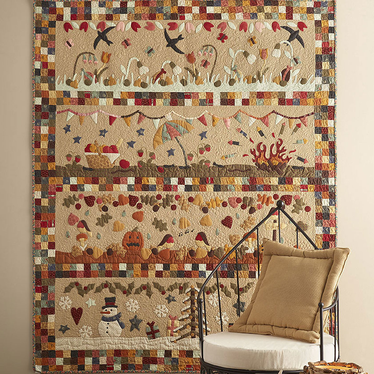 Punt de patch : découvrez son Quilt mystère 2019 et son parcours